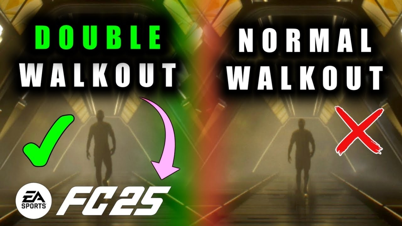 How To Know You Get a DOUBLE WALKOUT in EA FC 25 - YouTube