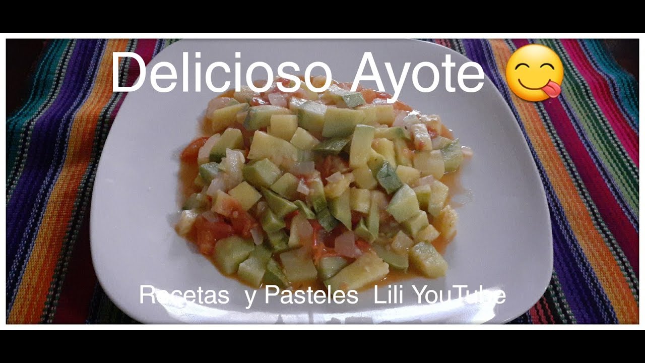 Cómo Preparar Un Ayote Tierno Delicioso 😋 - YouTube