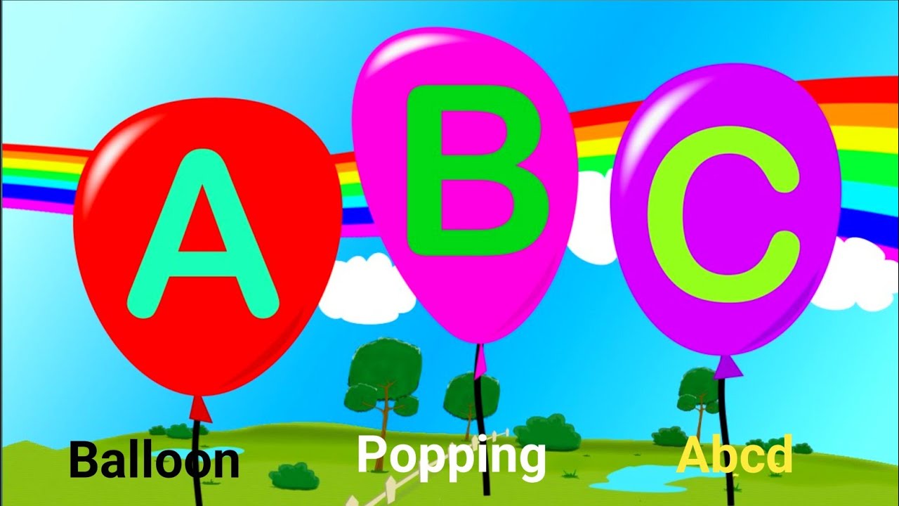 A For Apple B For Ball I Abcd Song Abcd Rhymes I Abc Song Nursery ...