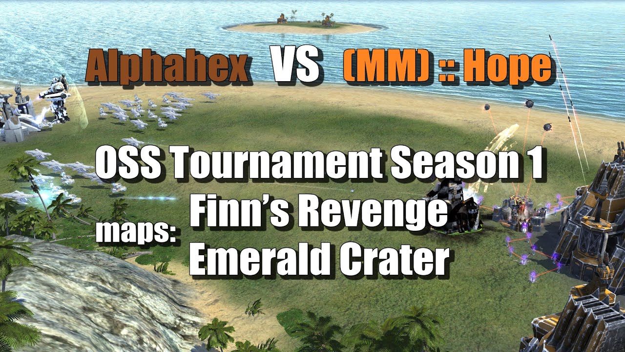Alphahex vs Hope - OSS Tournament S1 (Supreme Commander 2) - YouTube