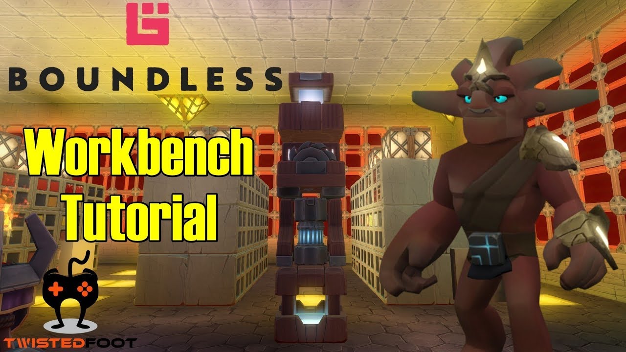 Workbench Tutorial | Boundless Let's Play Gameplay PC - YouTube