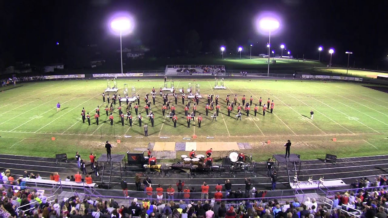 The Edgewood Marching Mustangs - 9\21/2013 - Paoli - YouTube