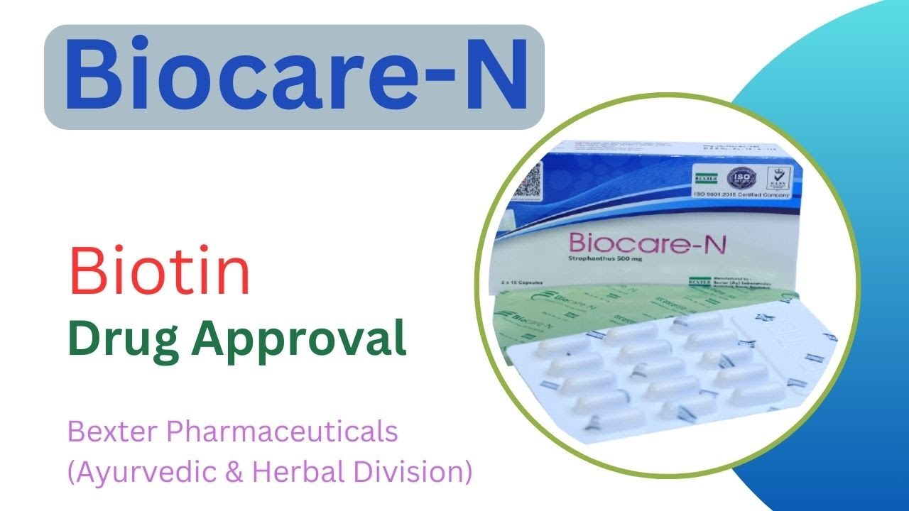 BiocareN/Biotin /bexter/#medicine #Biotin - YouTube
