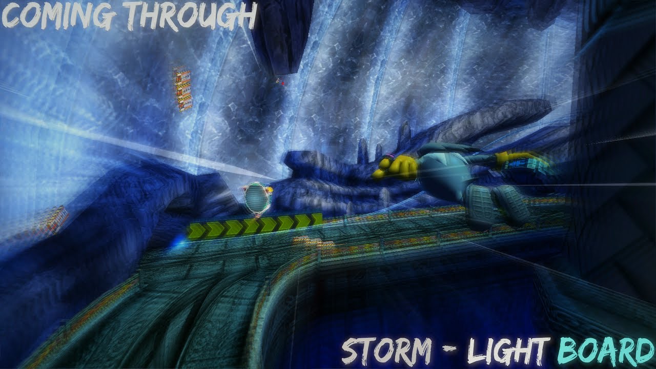 Sonic Riders RG v1.0.2 "Coming Through" 3 Laps Gigan Device (Storm ...