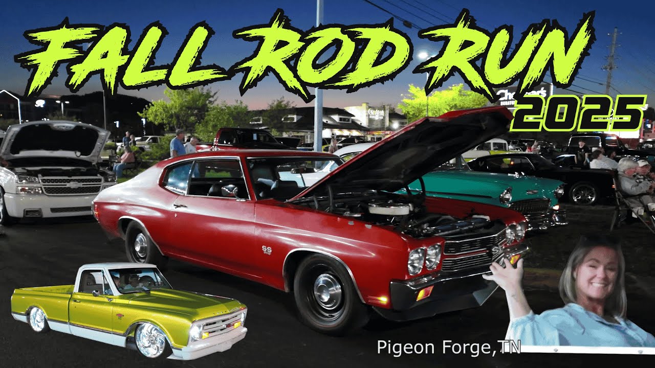 Fall Rod Run 2025! - Friday Night on the Strip! - Pigeon Forge, TN ...