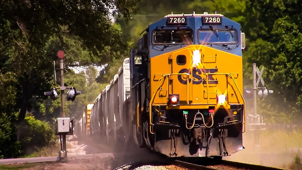 3 Fast trains and a hard working DPU - YouTube