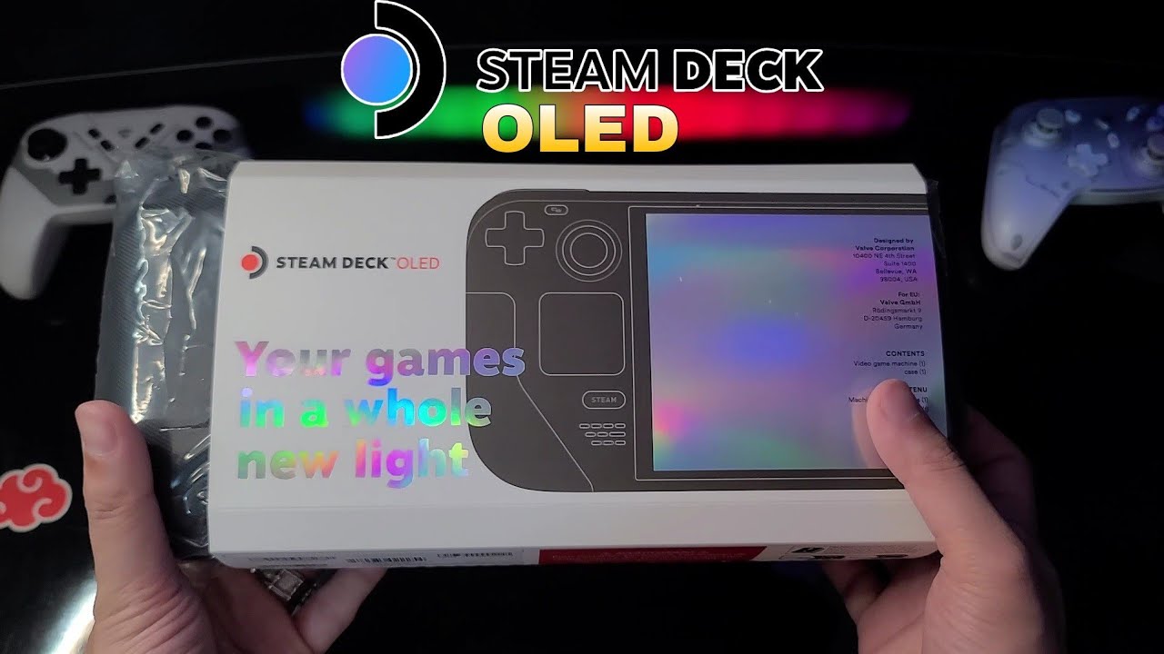 Steamdeck OLED Unboxing - YouTube