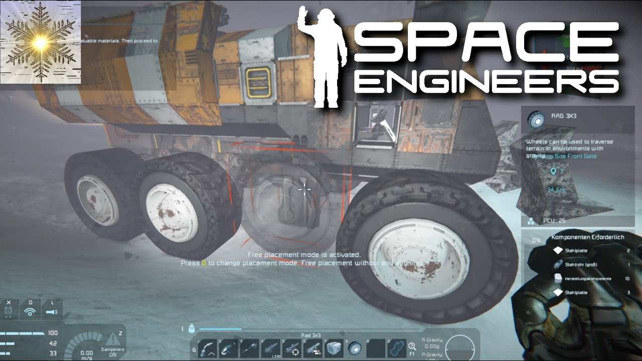 Frostbite Scenario | Space Engineers | 02 | Gameplay German Deutsch ...