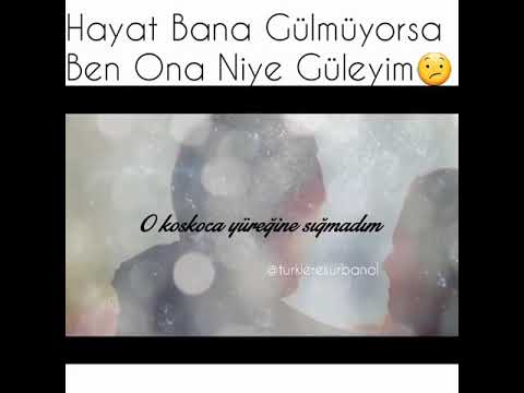 Hayat bana gülmüyorsa ben ona niye güleyim