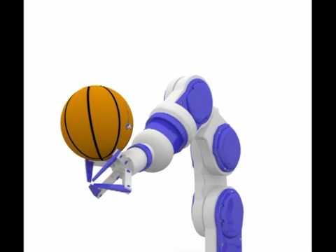 3d animation assignment: robots playing basketball - YouTube