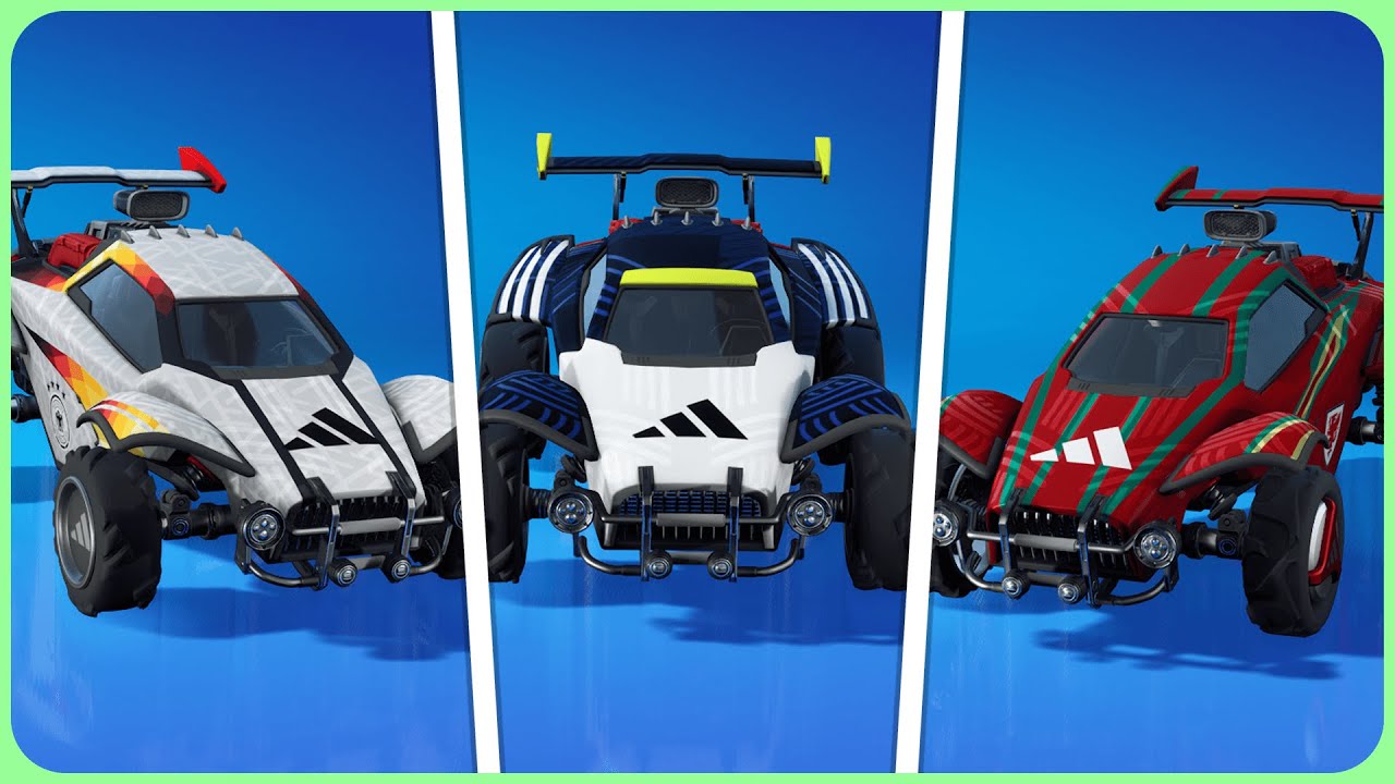 Upcoming Fortnite x Adidas Car Collab Showcase! - YouTube