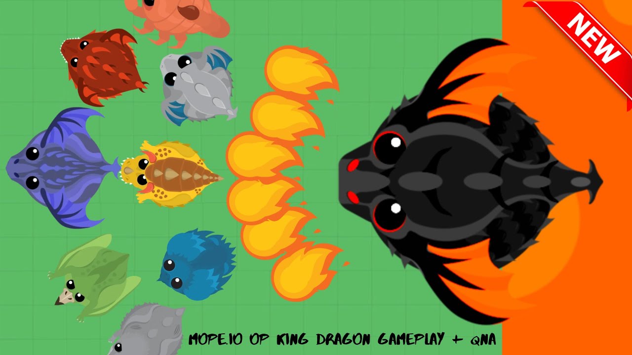 MOPE.IO Q&A 1K SUBSCRIBERS ️ RARE KING DRAGON MOPE.IO GAMEPLAY - YouTube