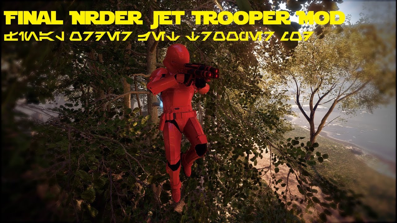 Final Order Jet Trooper Mod By: Epoori | Star Wars Battlefront 2 - YouTube