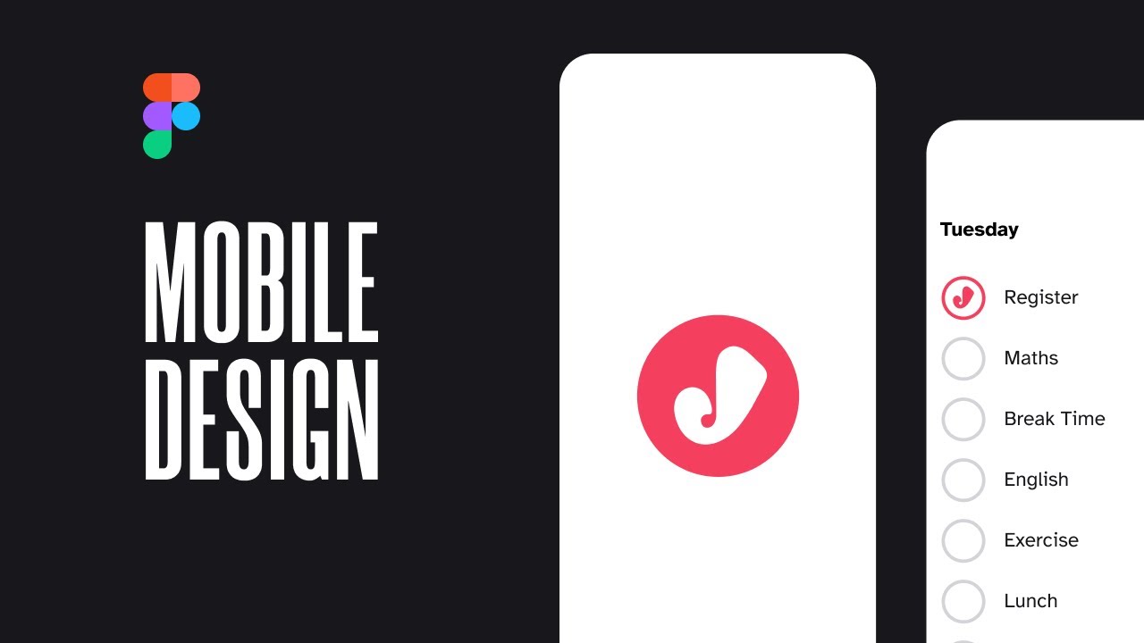 Simple Figma Mobile App Design Tutorial 2021 (4/5) - YouTube