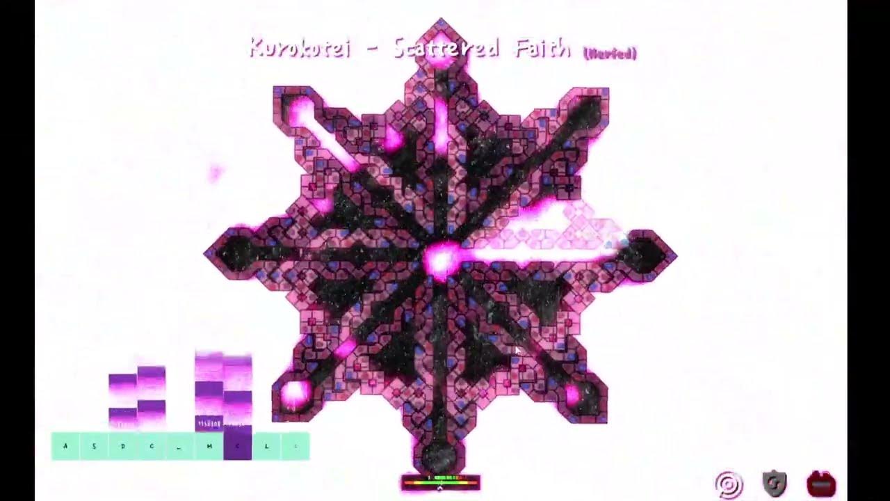 [ADOFAI] Kurokotei - Scattered Faith (nerfed) | normal clear - YouTube