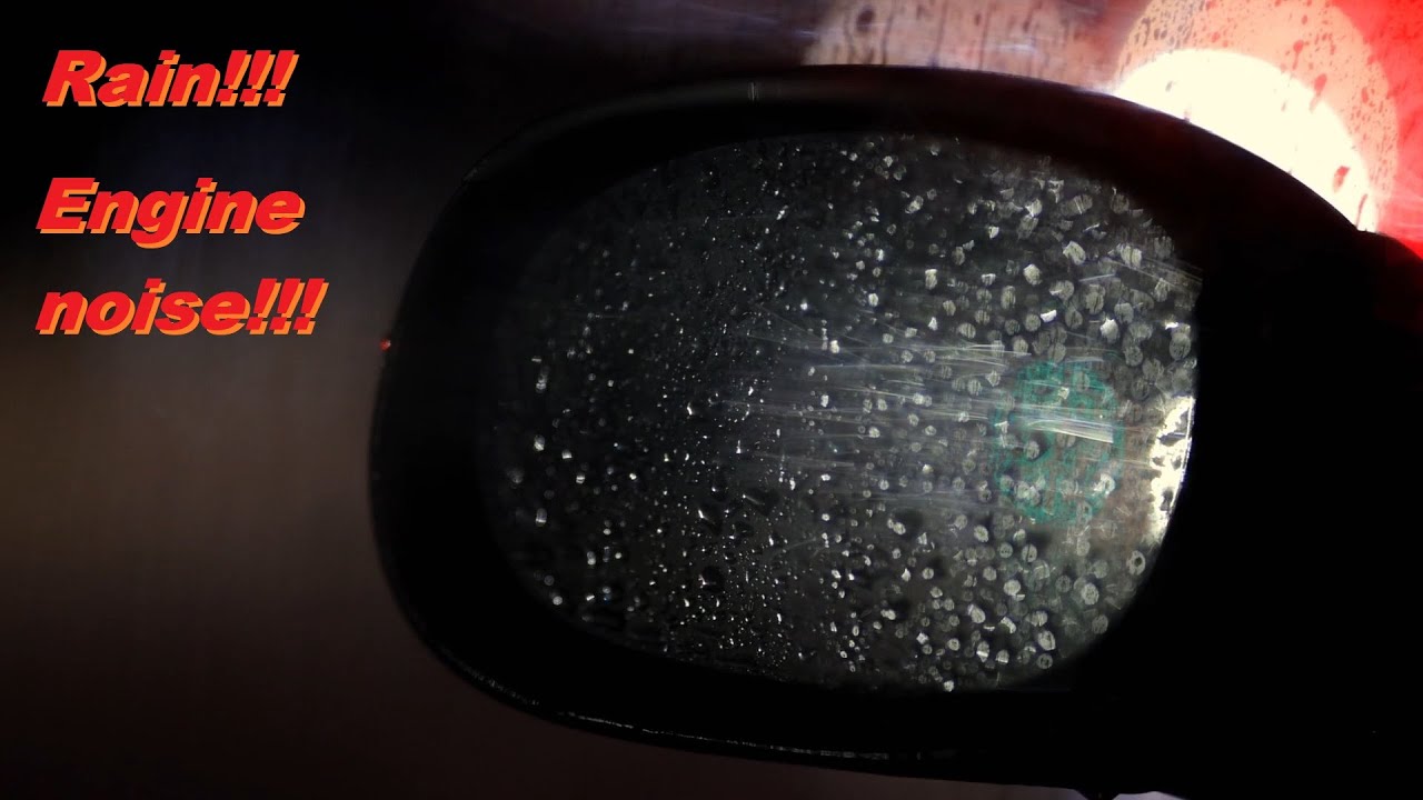 Rain!!! Engine noise!!! Relaxation!!! Deep Sleep!!! Study!!! Energy ...