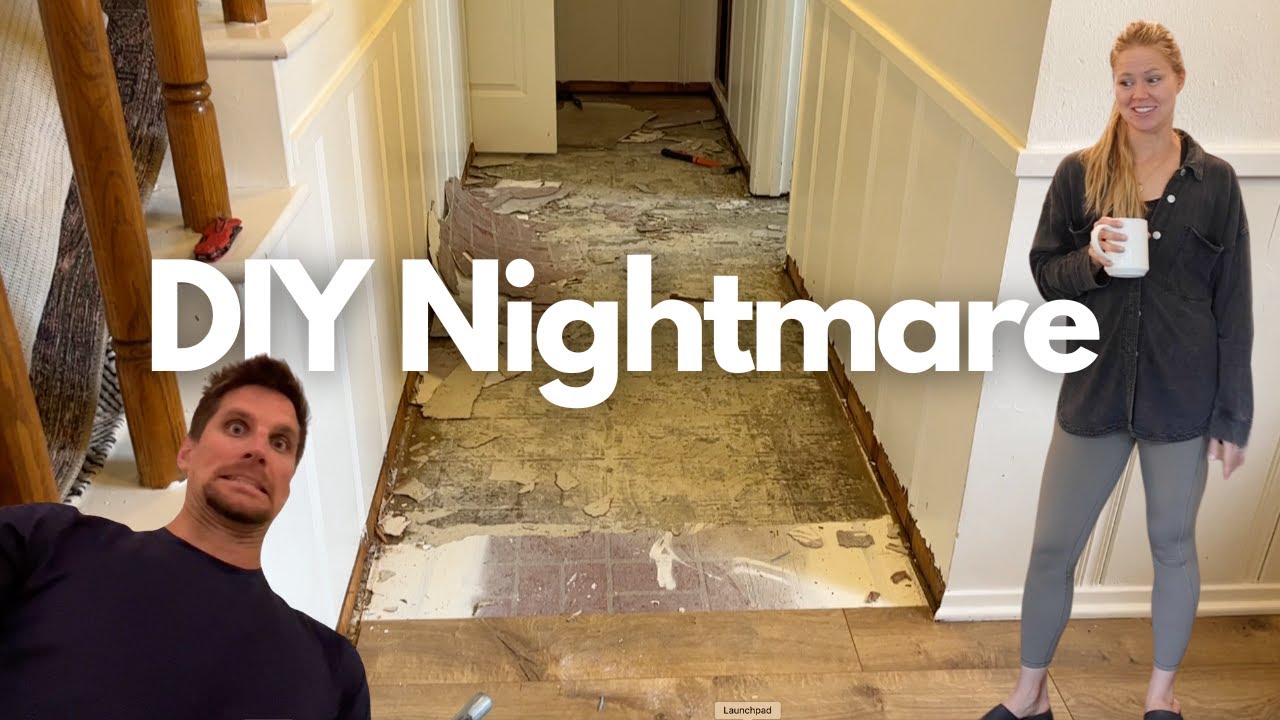DIY Fixer Upper NIGHTMARE! // DIY Home Renovation On A Budget // Wood ...