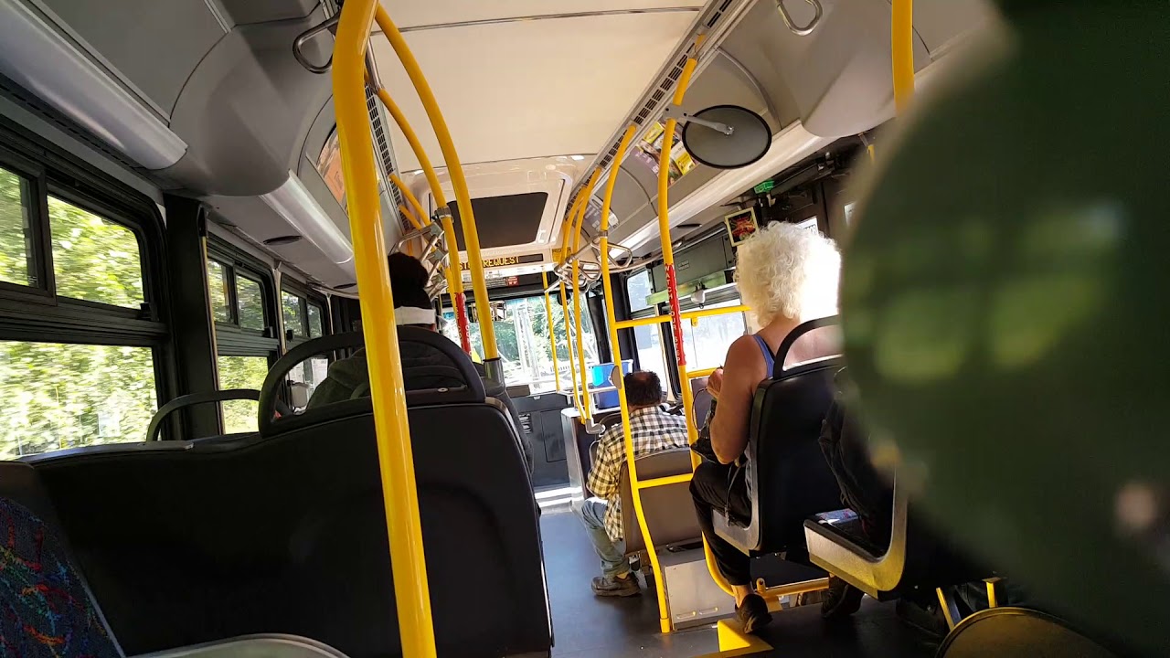 Suffolk County Transit New Flyer Bus 7022 on 7B to Patchogue 9/14/18 ...