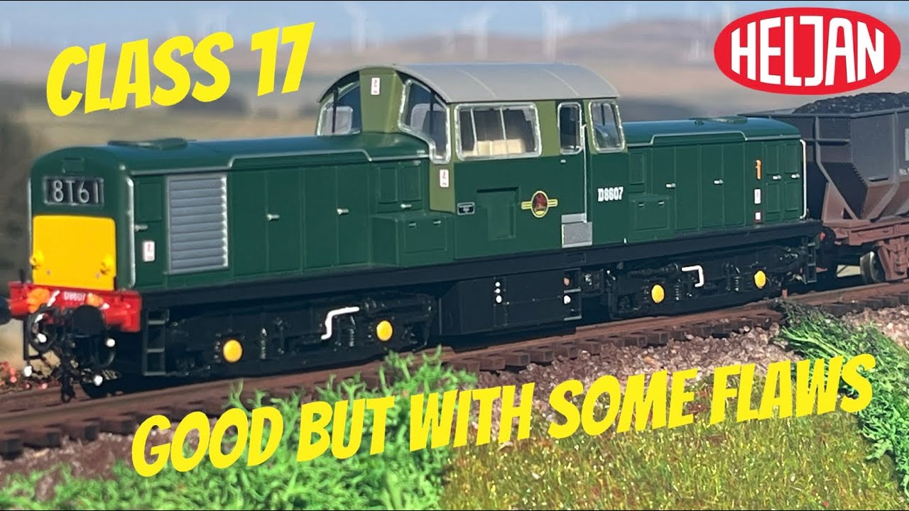 Heljan Class 17 - Good with some Flaws - YouTube