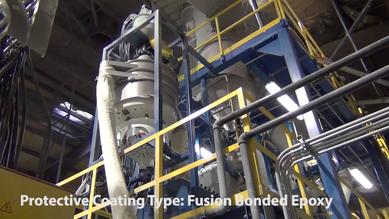 L.B.Foster Birmingham, AL Pipe Coating Facility - YouTube