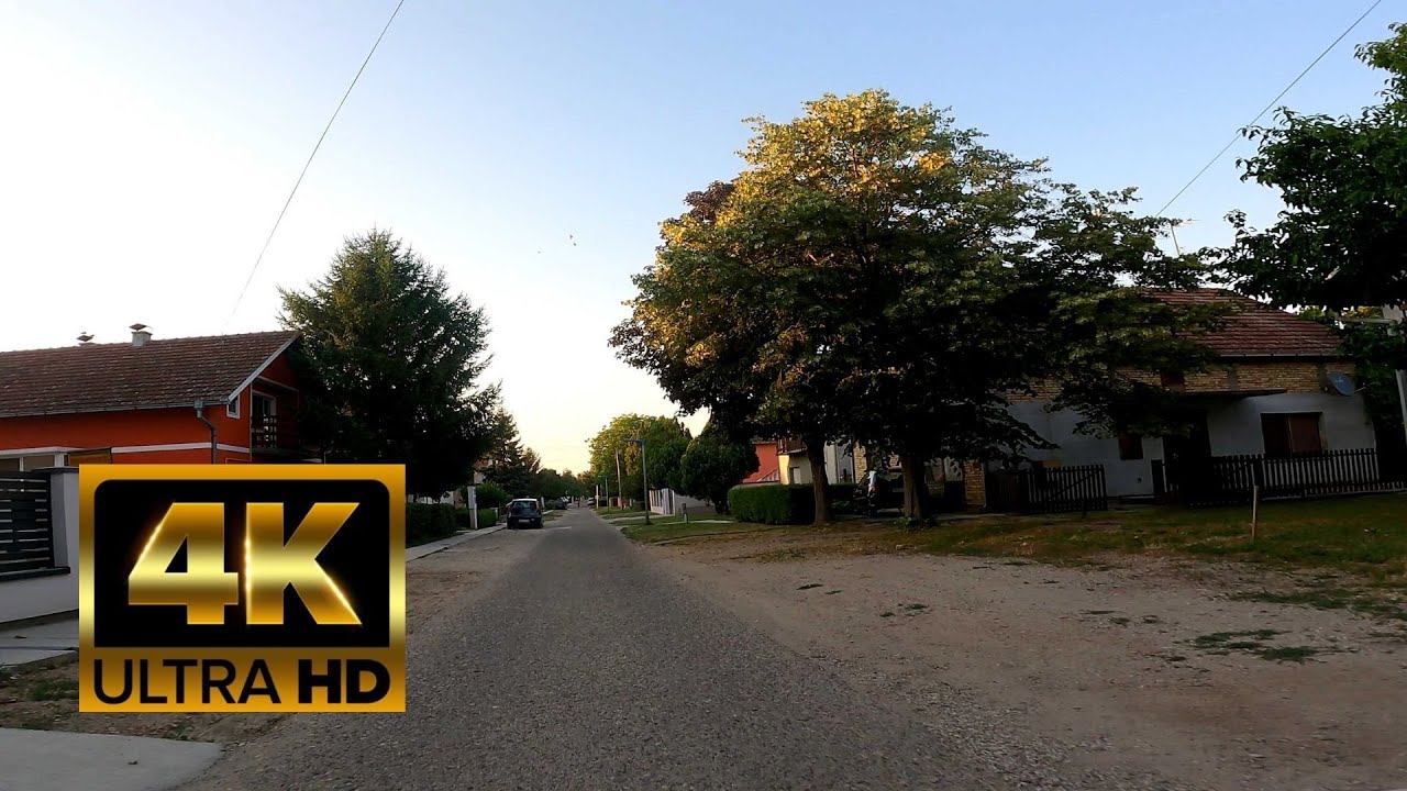 Driving in Serbia, Temerin, Blok 22, 4K - YouTube