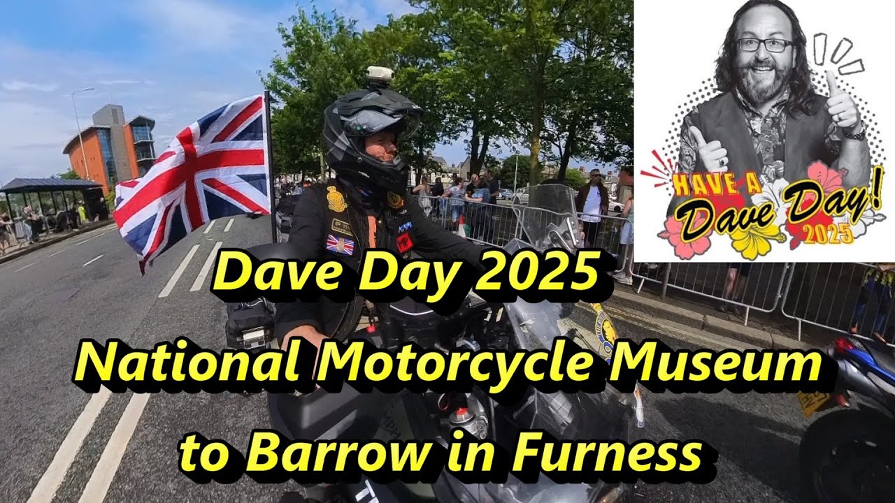 Dave Day 2025 - National Motorcycle Museum to Barrow - YouTube