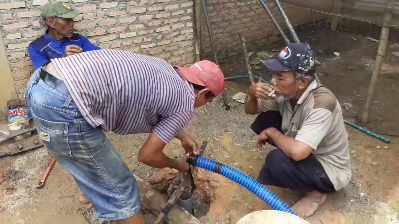 contoh dan ciri ciri mata air sumur bor yg susah kering - YouTube