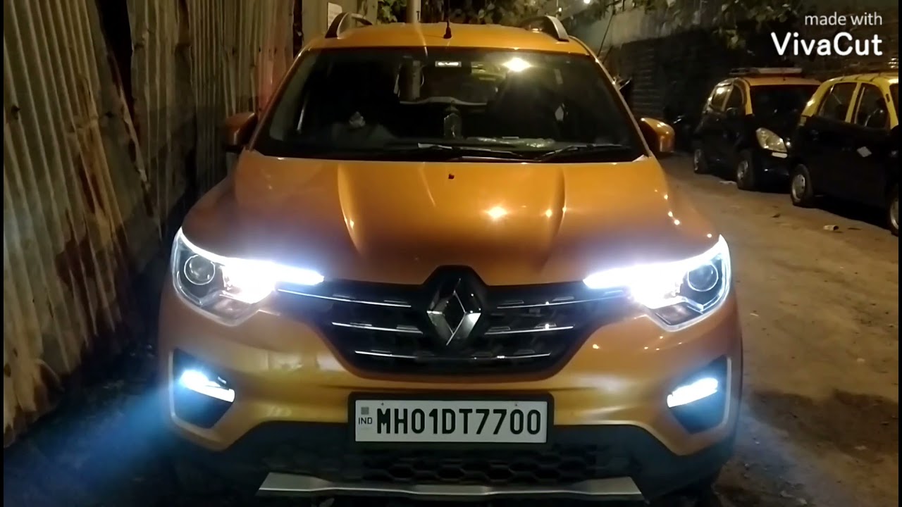 Renault Triber Fog Light & Illuminated Logo - YouTube