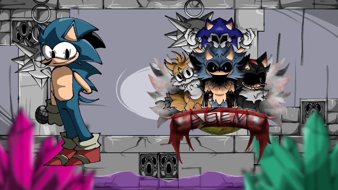 Berkumpul seperti keluarga namun... | FNF Another Generic EXE - YouTube