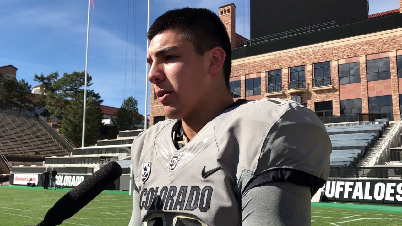 Steven Montez media address 2017 Spring Game - YouTube