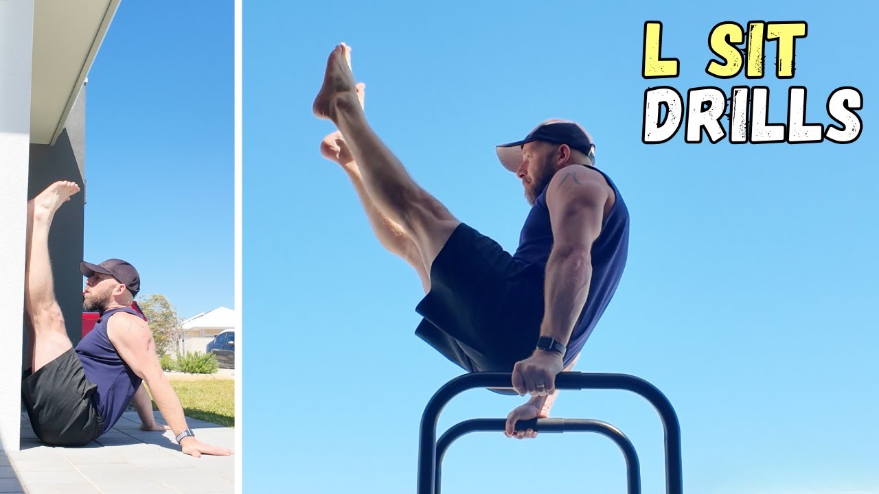 L Sit Progressions - Dynamic and Static Exercises - YouTube