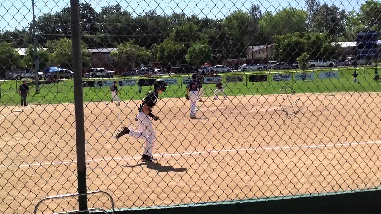 Chase Rossman Base Hit - YouTube