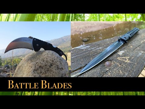 Battle Blades: Cold Steel Tiger Claw v.s. Cold Steel Tilite 6 - YouTube