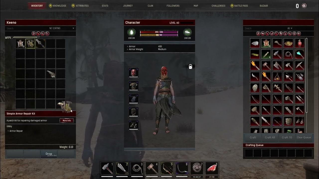 How to Use Repair Kits in Conan Exiles - YouTube