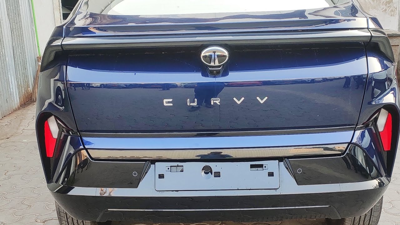 Tata Curvv creative OPERA BLUE colour 2025 Curvv creative Blue colour ...