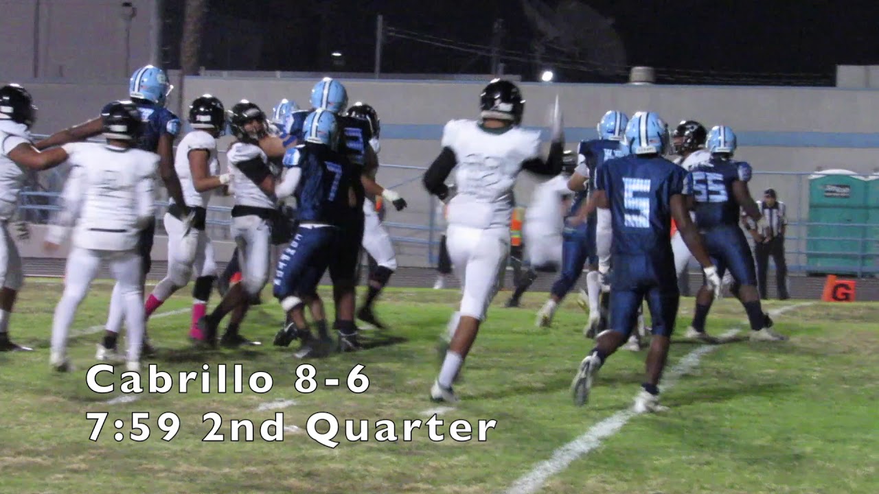 High School Football: Compton vs. Cabrillo - YouTube