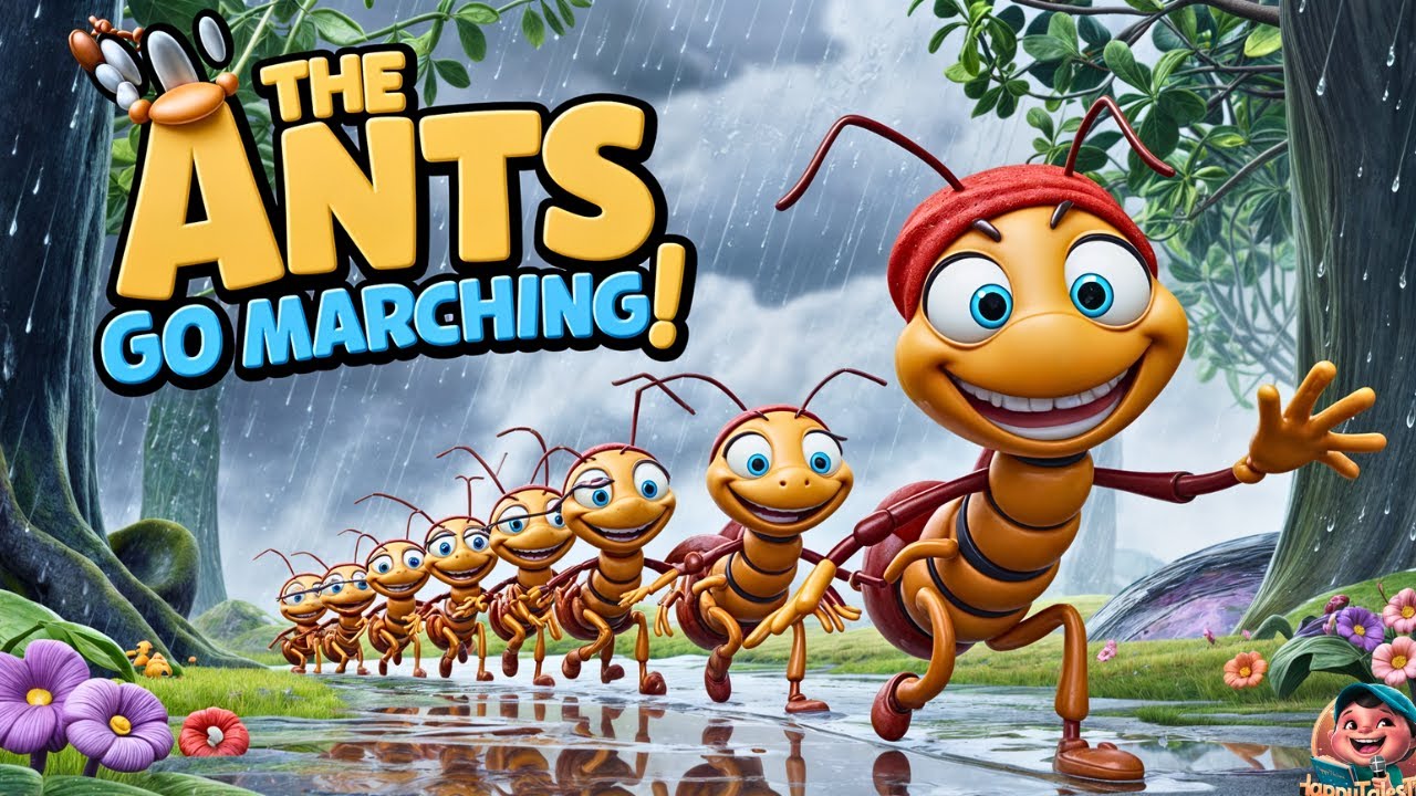 The Ants Go Marching | Nursery Rhymes and Kids Songs - YouTube