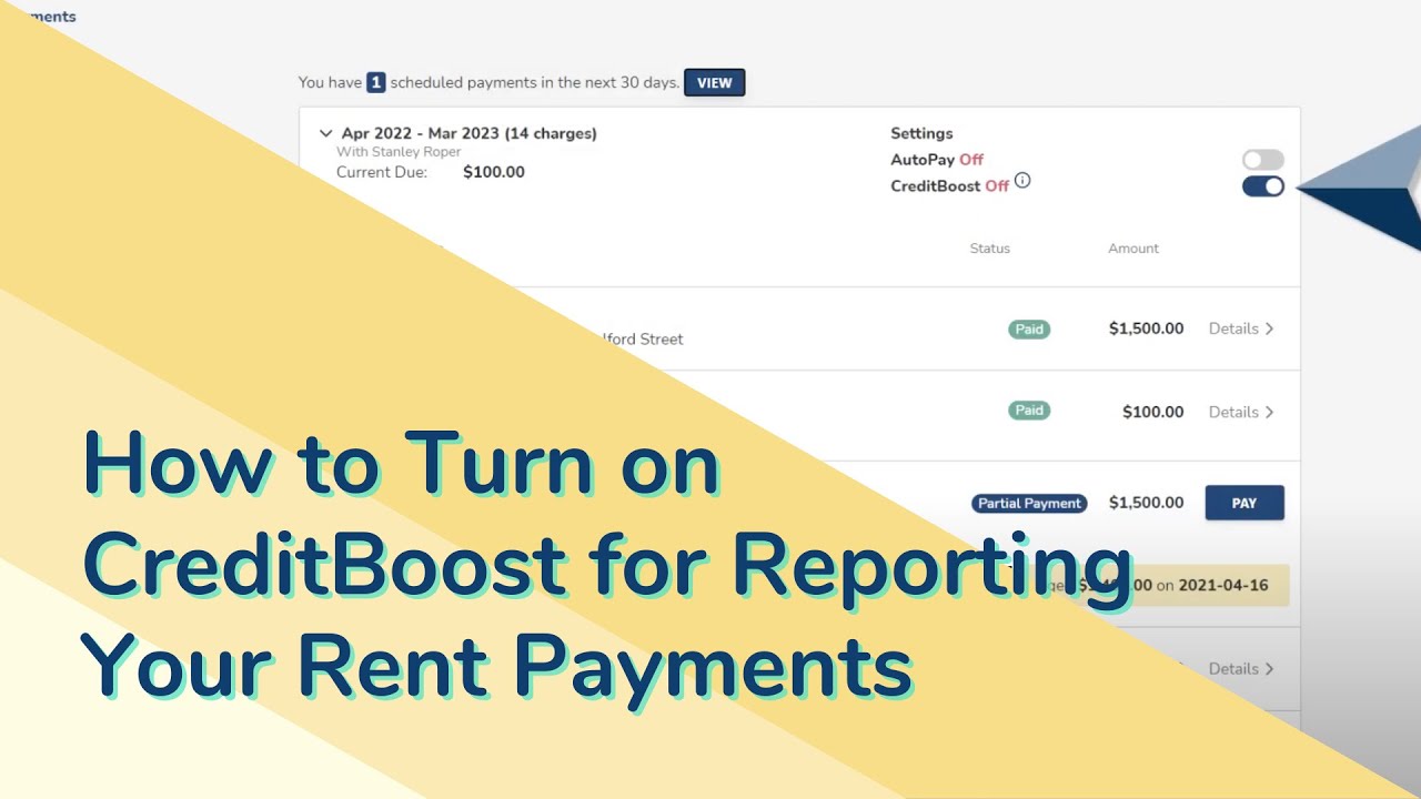 How to Turn on CreditBoost for Reporting Your Rent Payments | Avail ...