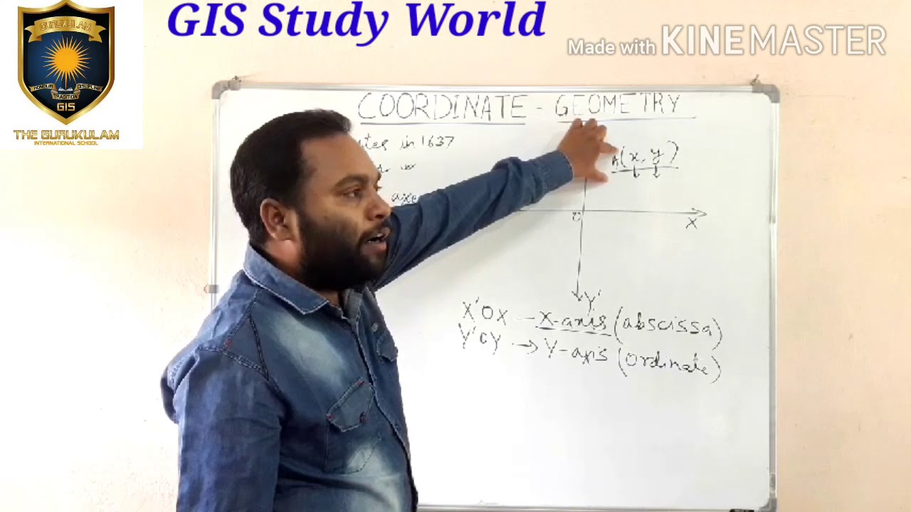 GIS Coordinate Geometry || Explanation of coordinate geometry ...