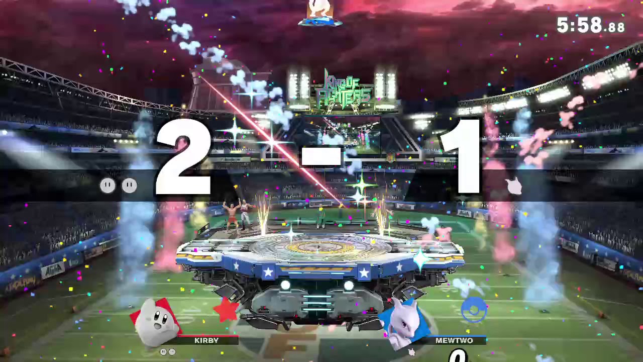Kirby Beats Mewtwo Super Smash Bros Ultimate - YouTube