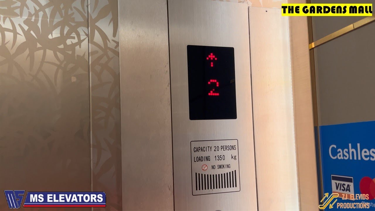 MS Elevator at The Gardens Mall, Kuala Lumpur, Malaysia. (Near KLEC ...