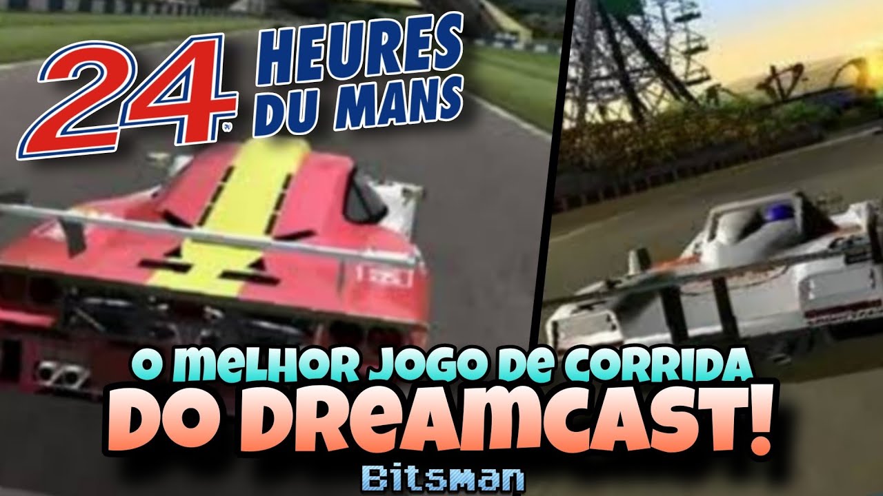 O MAIS IMPRESSIONANTE game de corrida do Dreamcast - Test Drive Le Mans ...