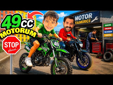 Cross Motorumun Bakım Zamanı‼️9 Yaşındaki Küçük Motorcu🏁🏍️