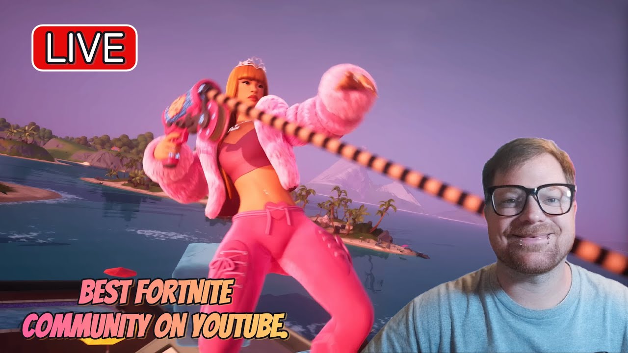 fortnite live stream playing with viewers - YouTube