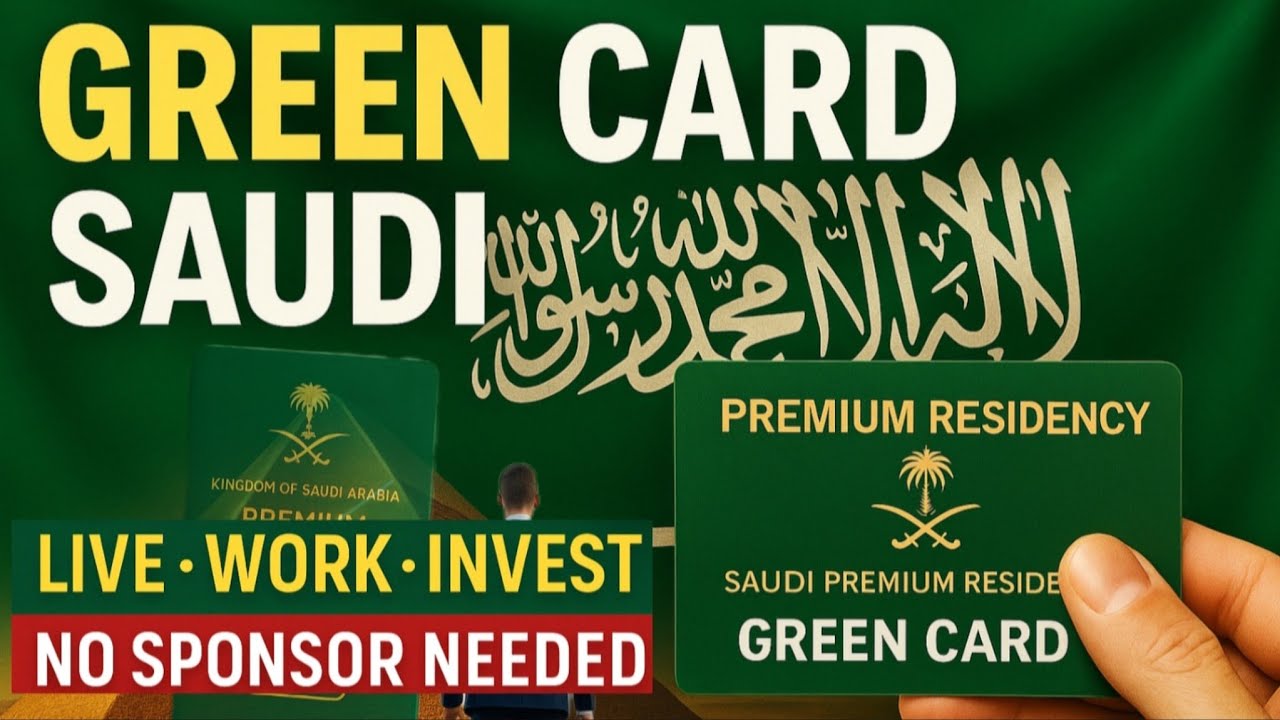 Saudi Green Card EXPLAINED: Benefits, Eligibility, Cost & How to Apply ...