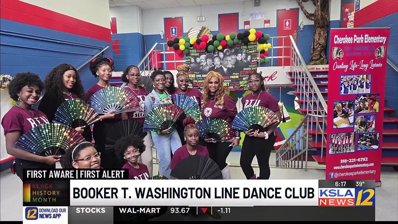 Booker T. Washington Line Dance Club teaches students how to dance ...