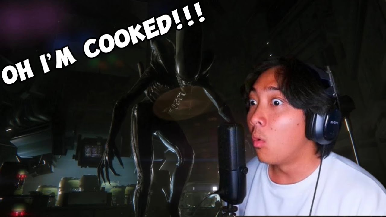 I gotta deal with humans and the alien!?!? | Alien isolation pt.4 - YouTube