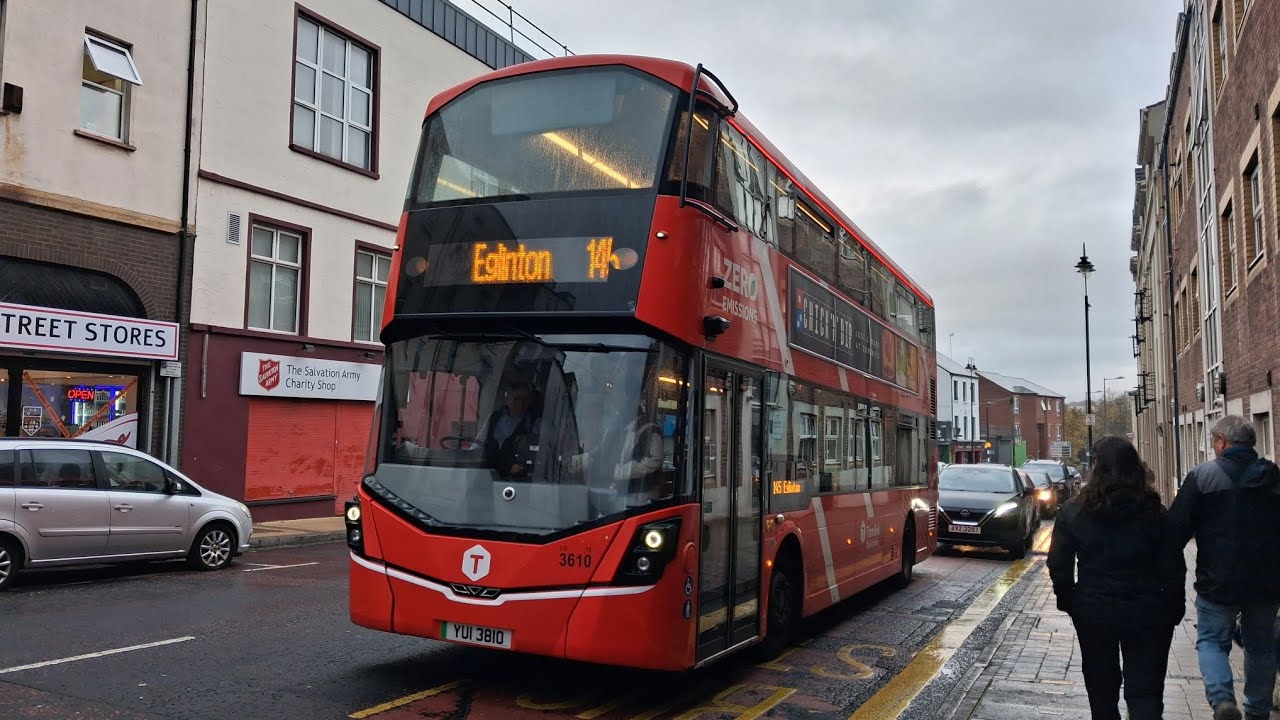 Translink Foyle Metro 3610 - YouTube