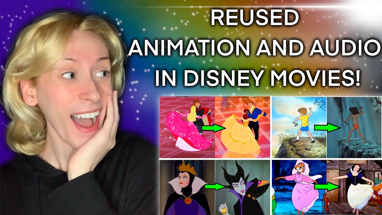REUSED ANIMATION AND AUDIO IN DISNEY MOVIES! 🎥🎨 with Nicky Marra! - YouTube