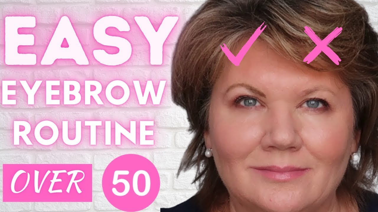 Eyebrow Tutorial OVER 50 | EASY Brow Routine Using Pencil - YouTube